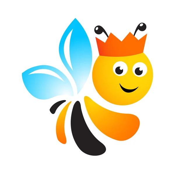 Bee logo vector Vector Art Stock Images | Depositphotos