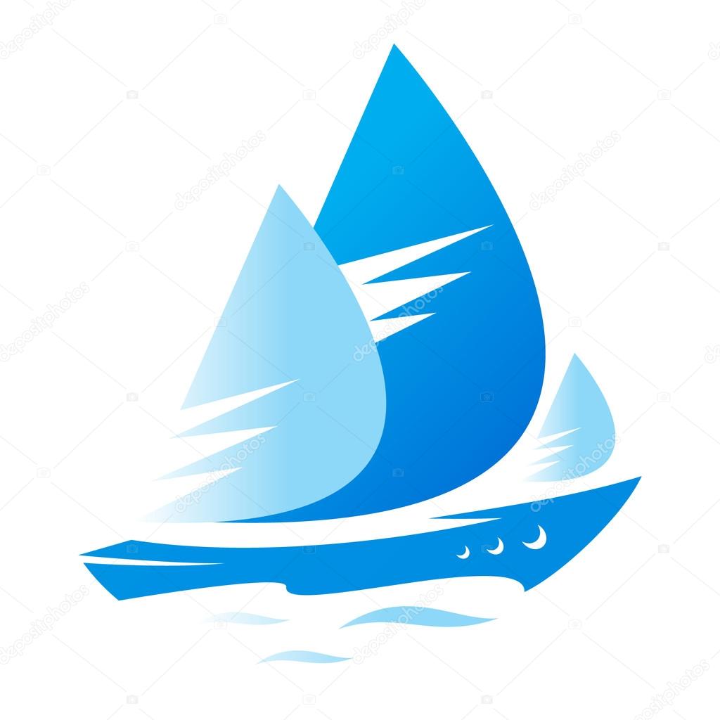 Blue Ship sign Stock Vector Image by ©steinar14 #62907179