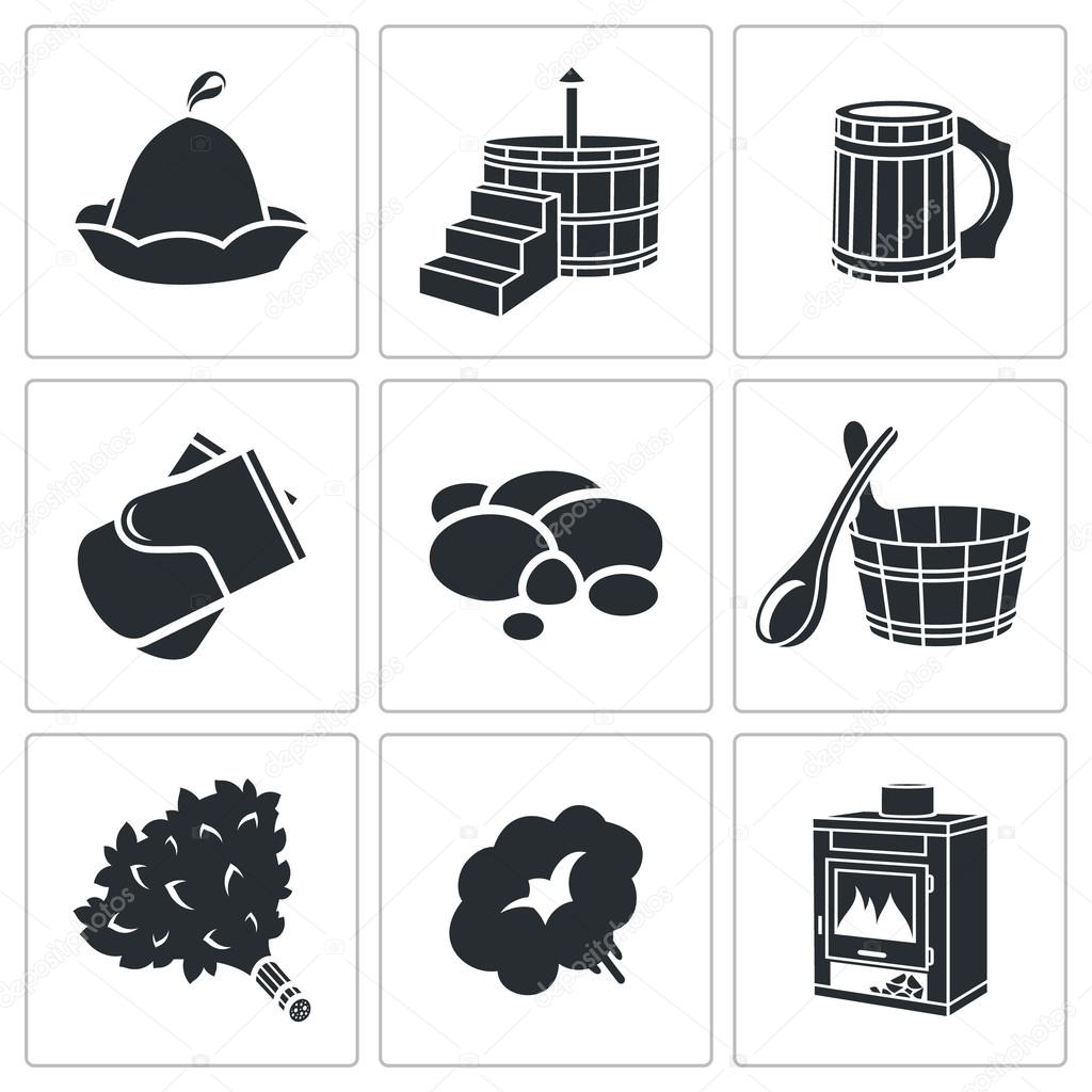 Bath Accessories Icons Set — Stock Vector © steinar14 #66277539 Bath Accessories Icons Set — Stock Vector © steinar14 #66277539