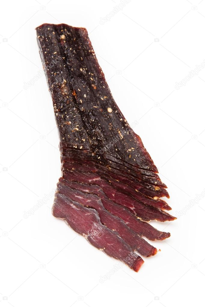 Stick of South African biltong Stock Illustration by ©west1 #117925614