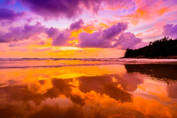 Colorful sunset beach Stock Photos, Royalty Free Colorful sunset beach ...