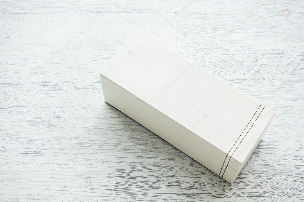 White leather box Stock Photo by ©mrsiraphol 116093196