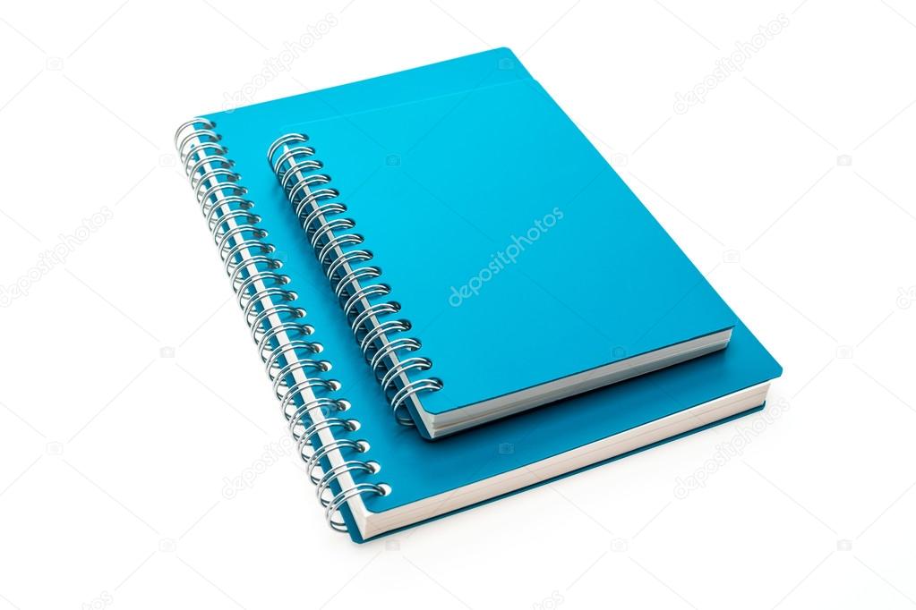 Colorful blank notebook Stock Photo by ©mrsiraphol 118158184