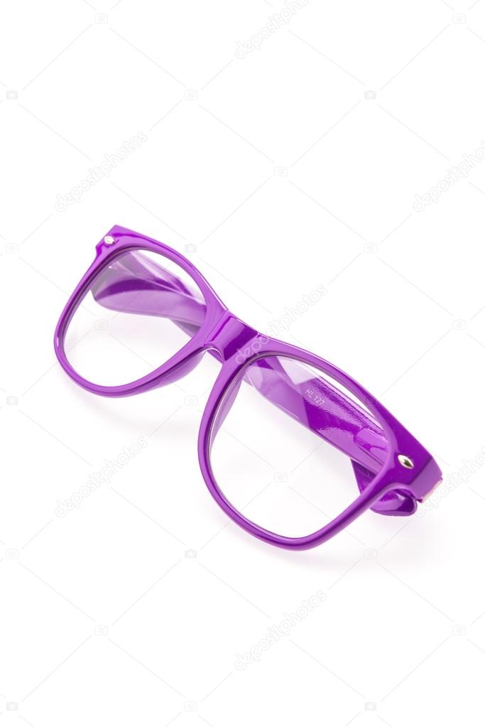 Colorful Eyeglasses isolated on white — Stock Photo © mrsiraphol #61383209