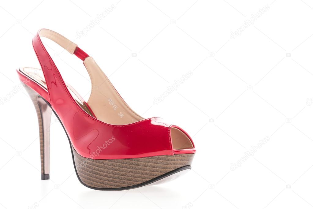Red high heel Stock Illustration by ©mrsiraphol #61387067