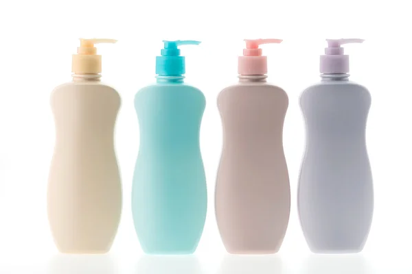 Blank lotion bottles Stock Photo by ©mrsiraphol 79191320