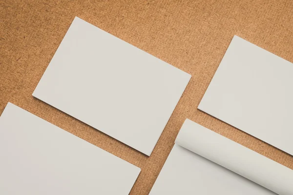 White paper mock up Stock Photo by ©mrsiraphol 76932723