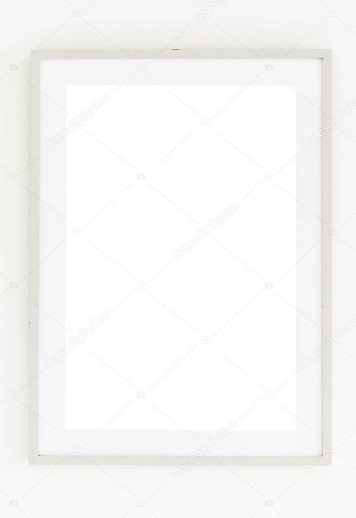 Frame on white wall background — Stock Photo © mrsiraphol #82111352