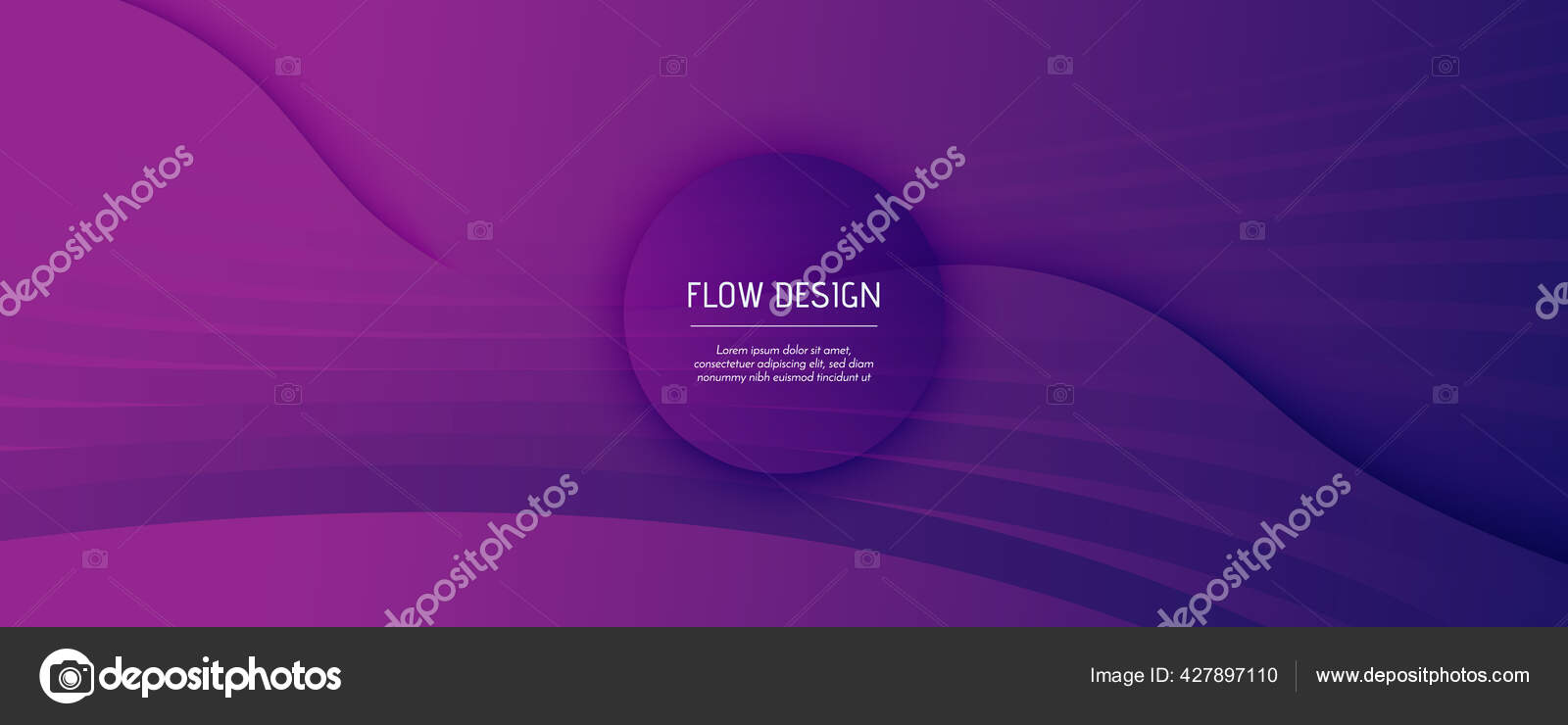 Fluid Background. 3d Flow Shape Movement. Curve Stock Vector by ©ingara ...