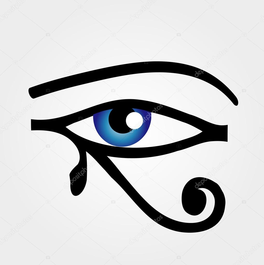 The Eye Of Horus — Stock Vector © Shawlin 100002282