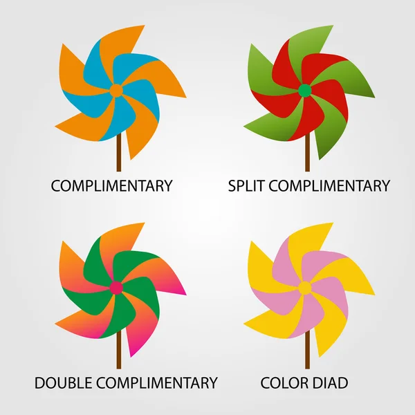 Split complementary color, Royalty-free Split complementary color ...
