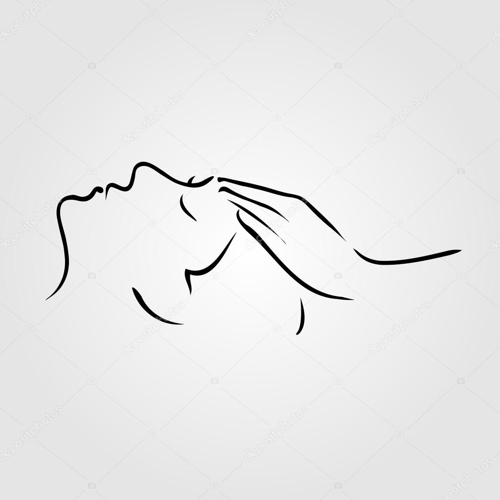 Woman Receiving Spa Treatment Stock Vector By ©shawlin 85007896