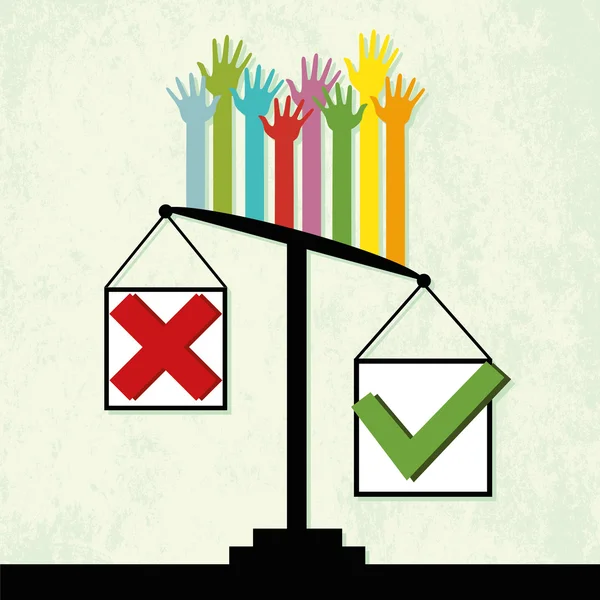 Vote yes Vector Art Stock Images | Depositphotos