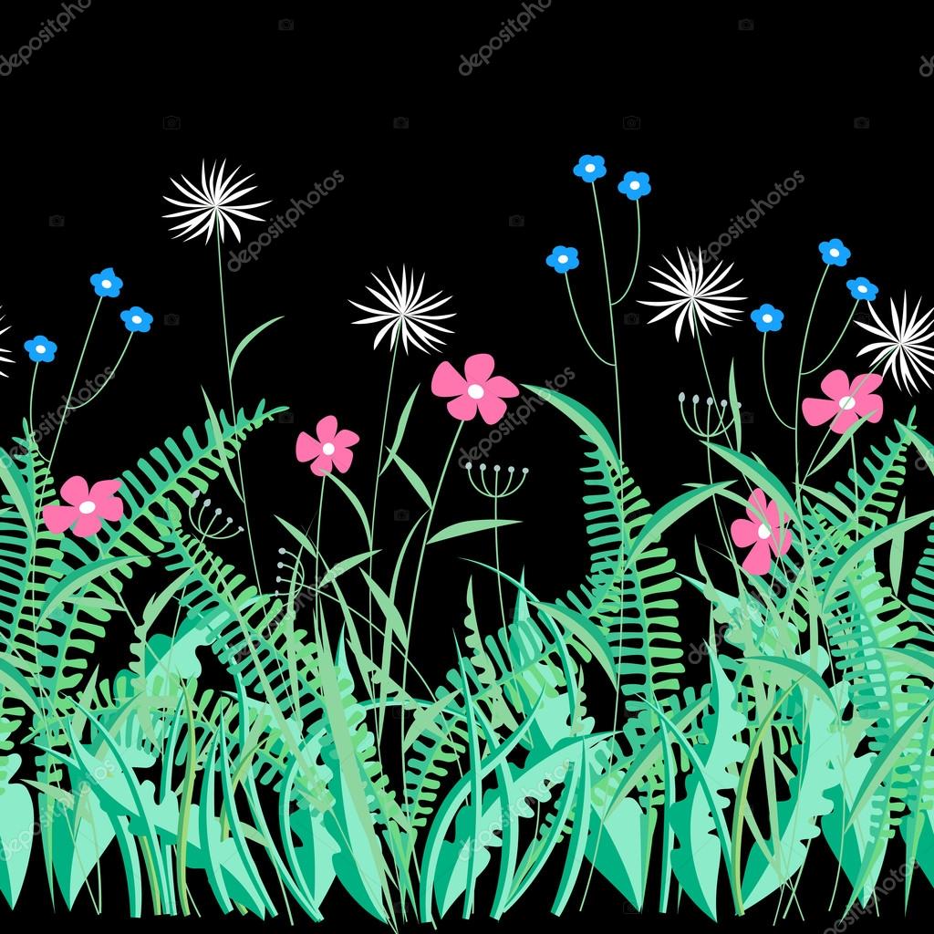 Herbal seamless pattern Stock Vector by ©maystra 89001832