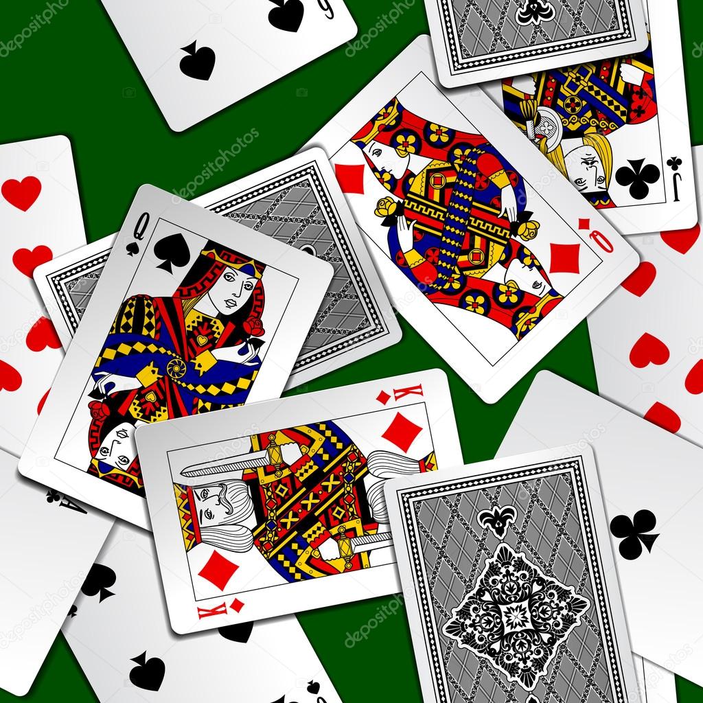 Playing cards background Stock Vector Image by ©maystra #90949066