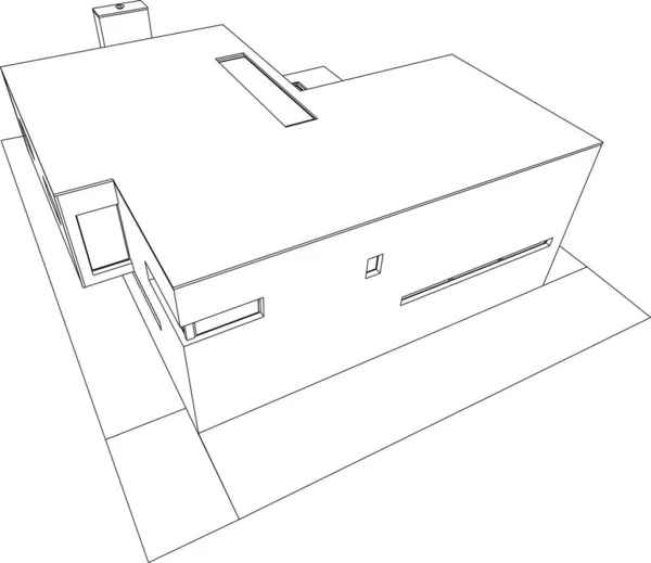 Architectural Art Vector Illustration Stock Vector by ©YuriyA 536876090