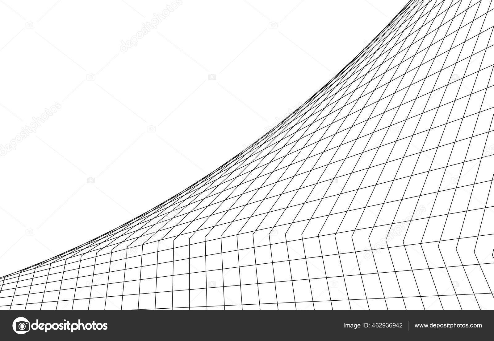 Arte Abstracto Forrado Fondo Pantalla Digital Vector de stock ...