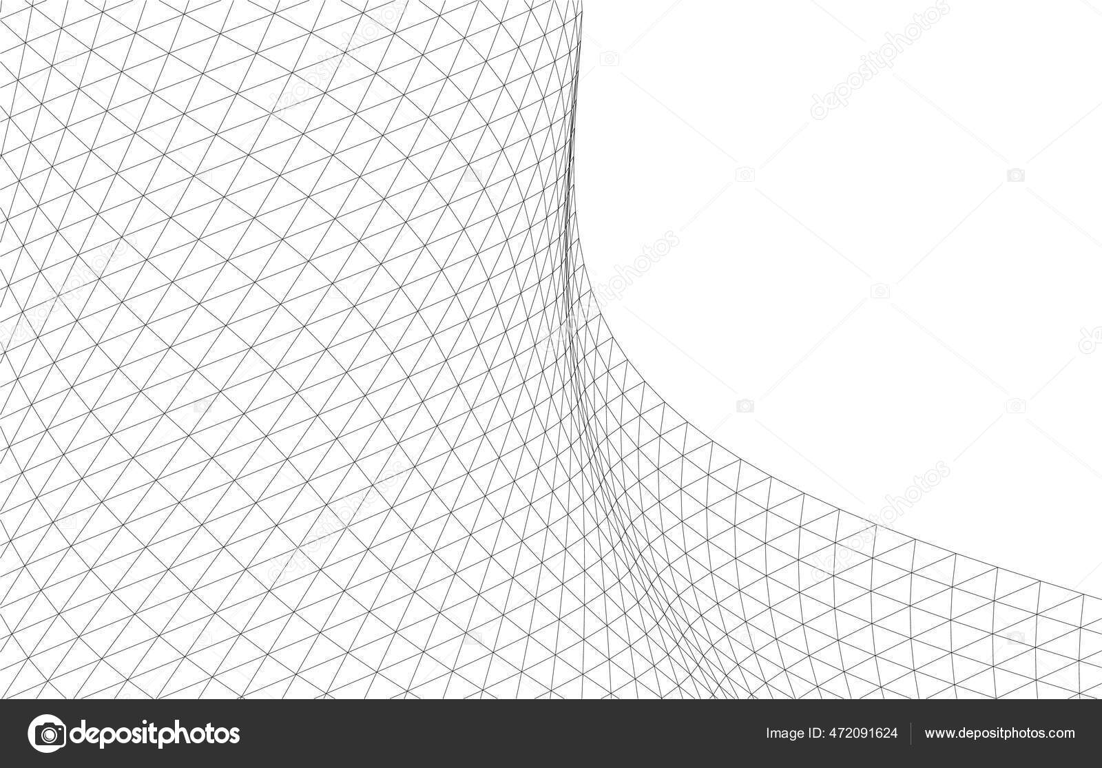 Abstract Architectural Wallpaper Digital Background Stock Vector Image ...