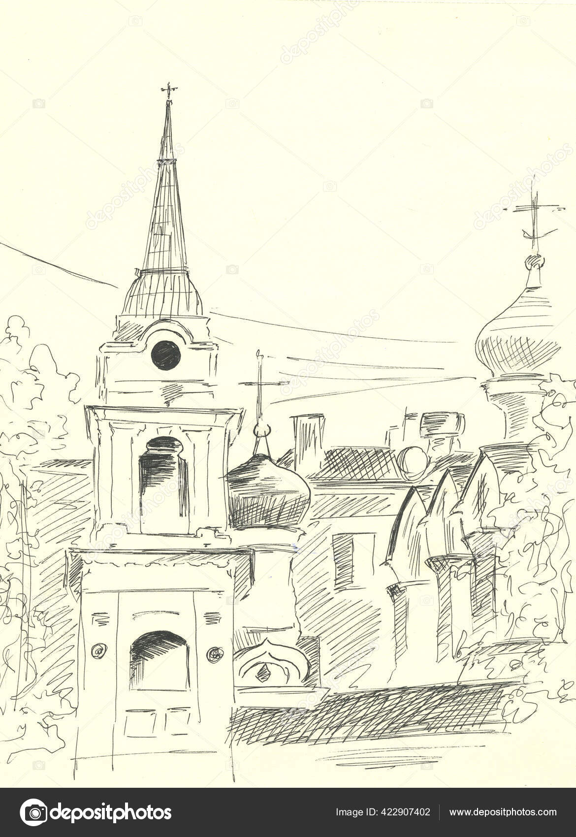 Religious Pencil Drawings