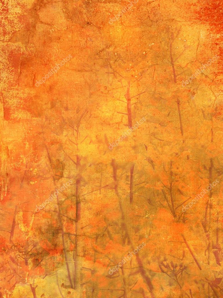 Fall colors - autumn background texture with abstract leaves and ...