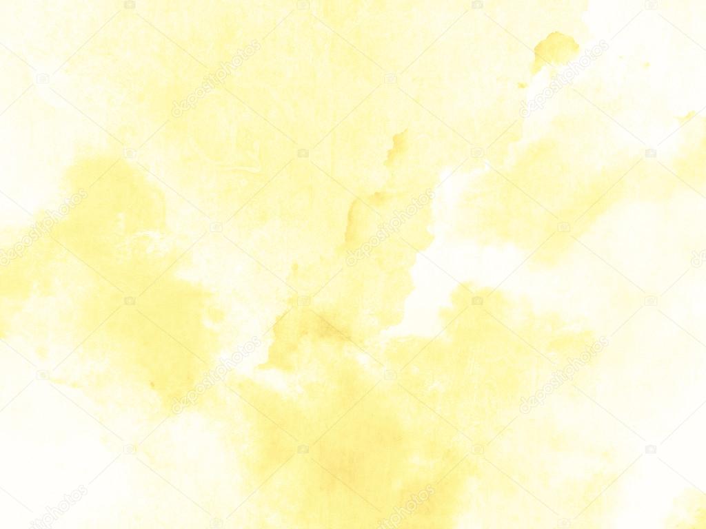 Yellow Watercolor Texture
