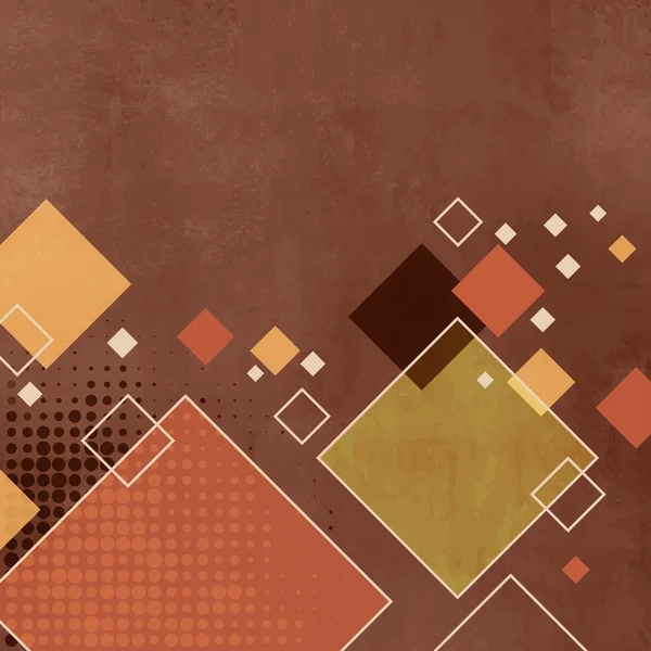 Abstract retro background with squares Stock Vector Image by ©doozie ...