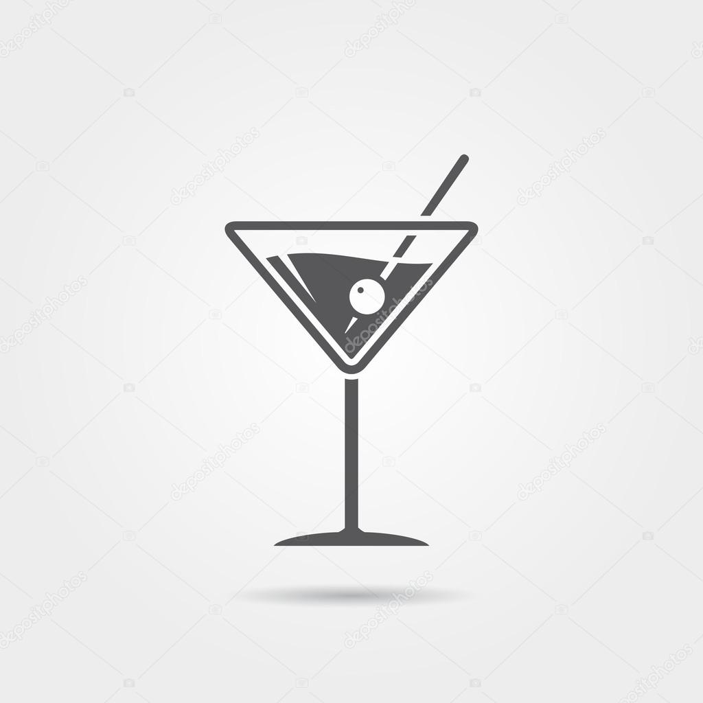 Martini Icon Stock Vector Image by ©fad82 #52677979
