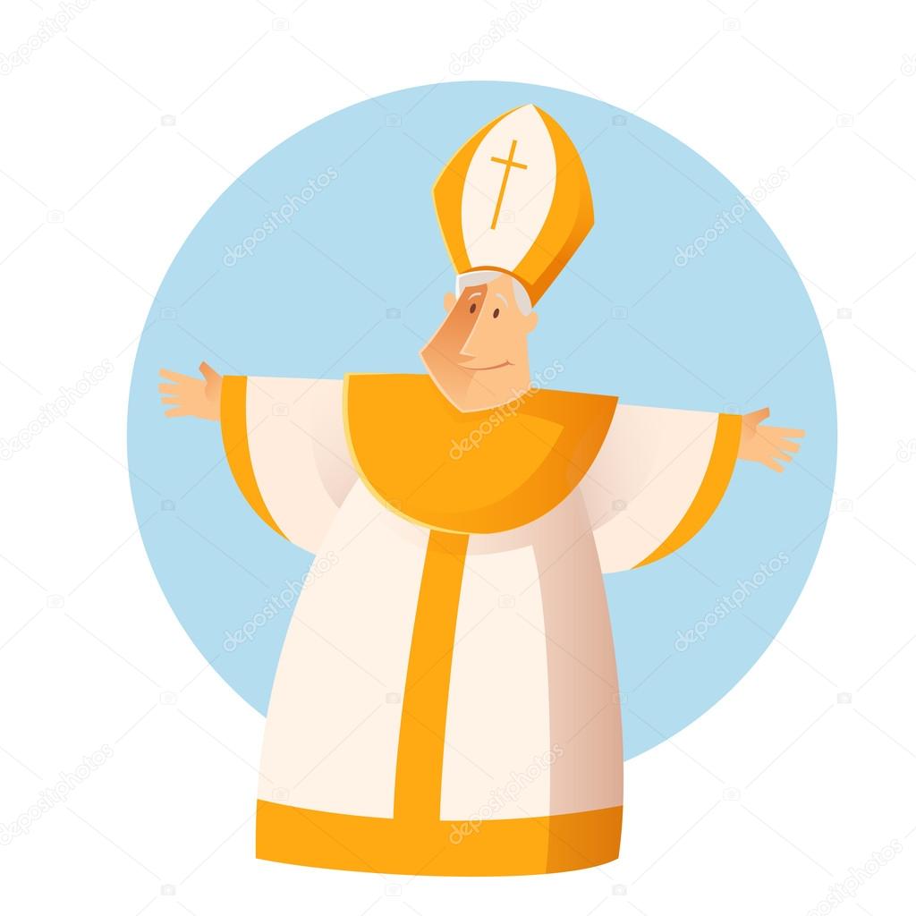 Pope Francis Vector