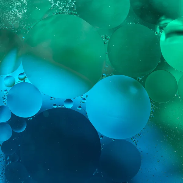 Gradient Oil drops in the water - Stock Image - Everypixel