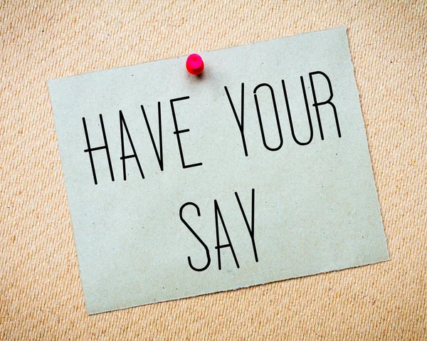 Have your say Stock Photos, Royalty Free Have your say Images ...