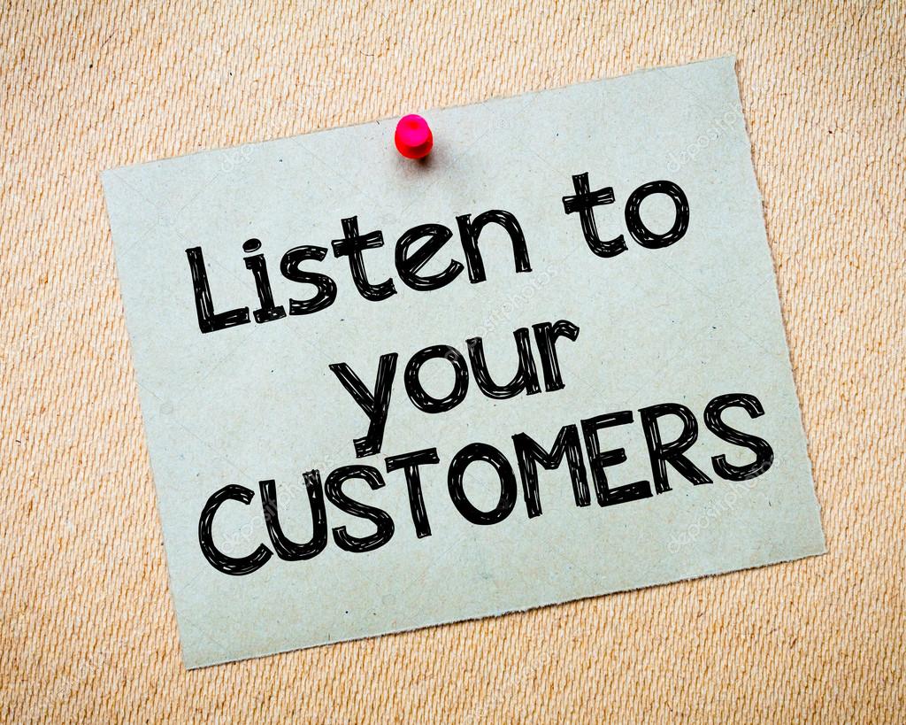 Listen to your customers Stock Photo by ©stanciuc1 68798831