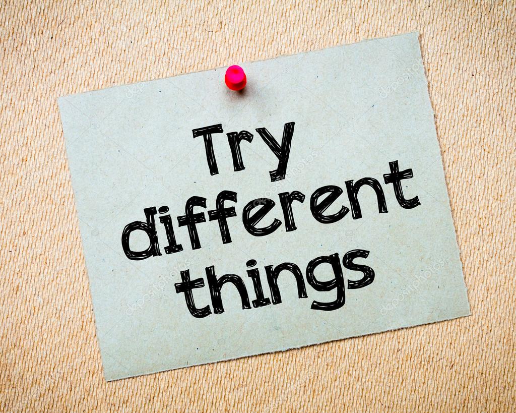Try different things Stock Photo by ©stanciuc1 68798935