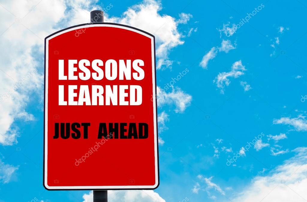 Lessons Learned Just Ahead — Stock Photo © stanciuc1 #74355197