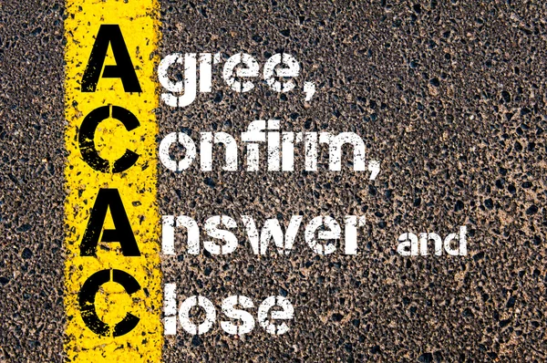 Business Acronym AOCB Any Other Competent Business — Stock Photo ...