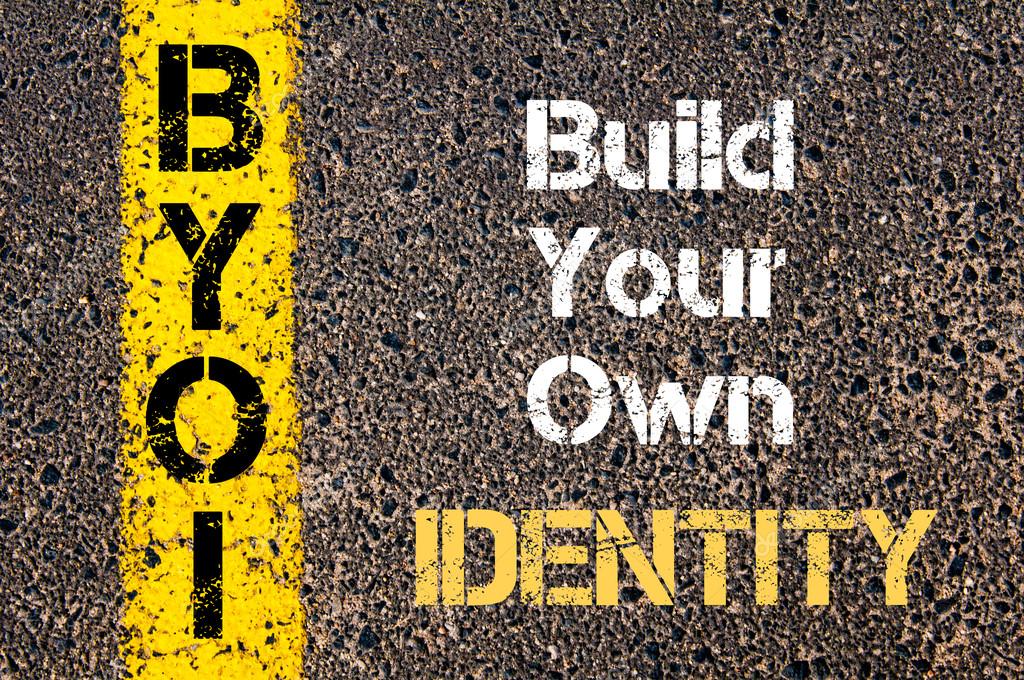 Business Acronym BYOI Build Your Own Identity — Stock Photo © stanciuc1 ...