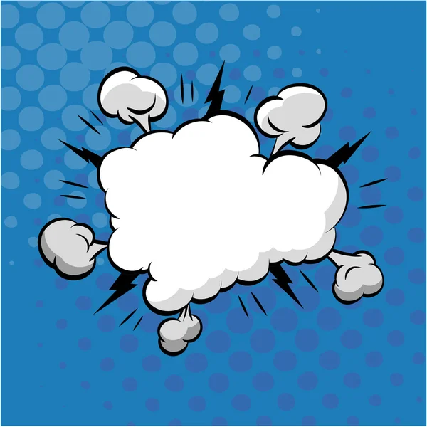 Boom. Comic book explosion, vector background Stock Vector Image by ...