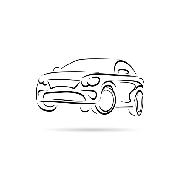 Car abstract lines vector design concept — Stock Vector © Roman84 #66016173