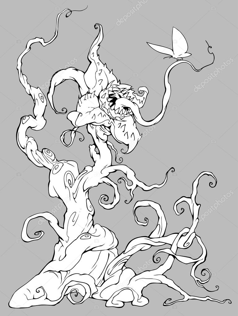 Plant Monster Stock Vector Image by ©A_Petruk #57842575