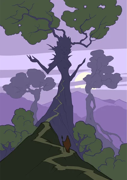 ᐈ Dryad drawing stock vectors, Royalty Free dryad illustrations ...