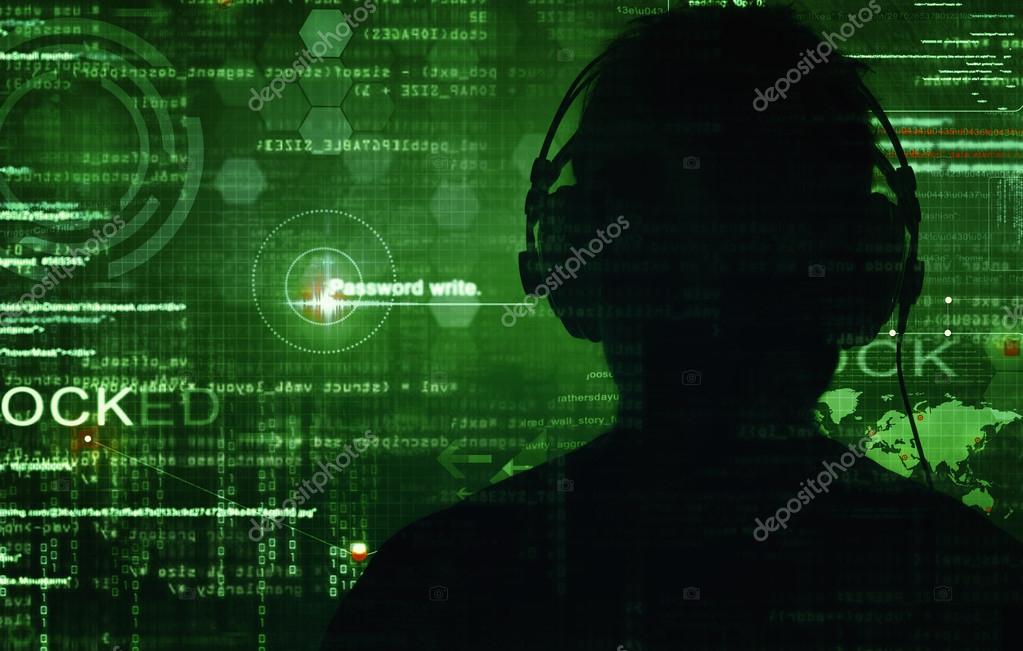 Hacker at work — Stock Photo © ooGleb #114886706
