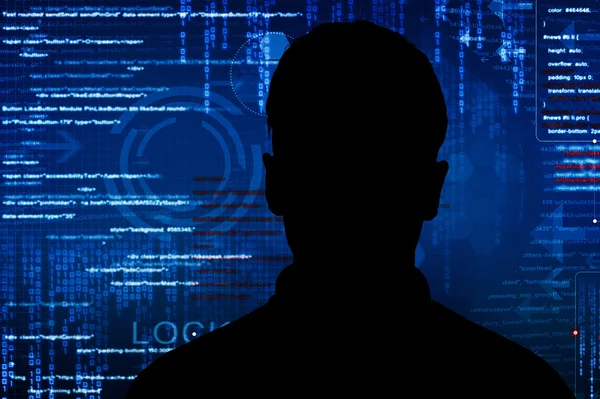 Hacker at work — Stock Photo © ooGleb #114884132