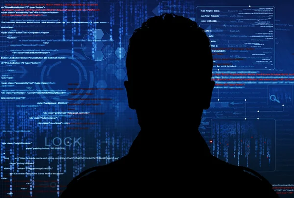 Hacker at work Stock Photo by ©ooGleb 114894508