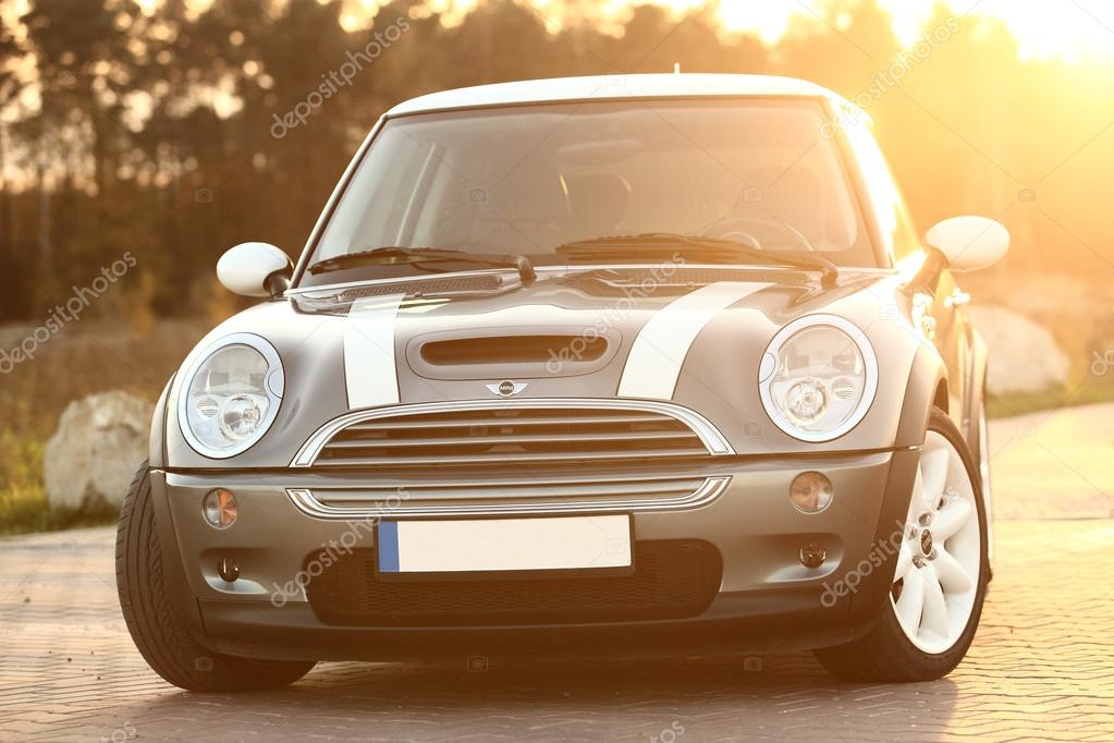 Poland, November 05 2014: Mini Cooper S on the parking – Stock ...