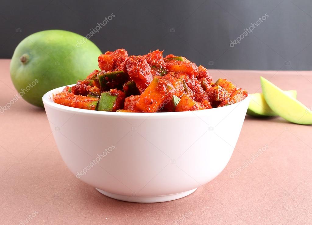Indian Food Mango Pickle Stock Photo by ©indiaphotosDP5 110466210