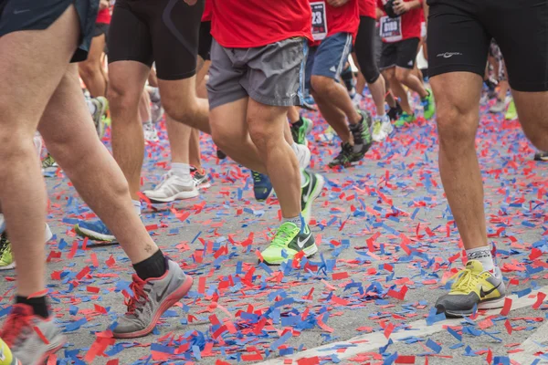 Athletes taking part in Deejay Ten, running event organized by Deejay ...