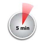 Stopwatch Expiring Time Minutes Web Icon Isolated Stock Vector Image by ...