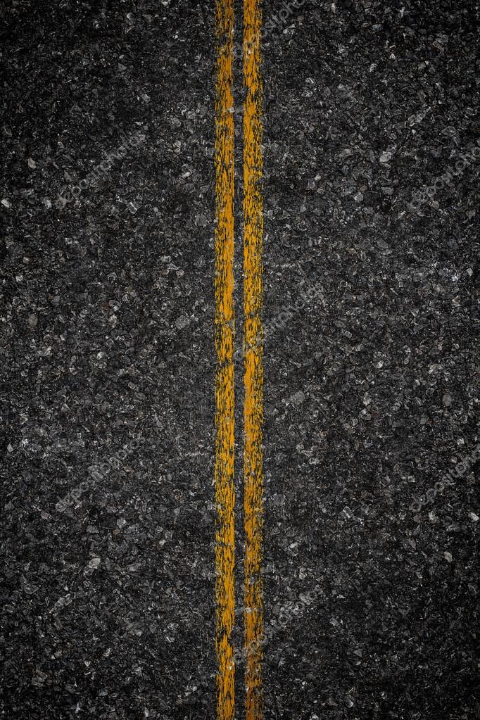 Asphalt texture with road markings background — Stock Photo ...