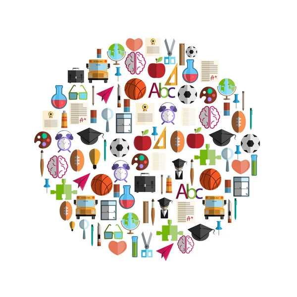 Escuela primaria icono Imágenes Vectoriales, Gráfico Vectorial de ...