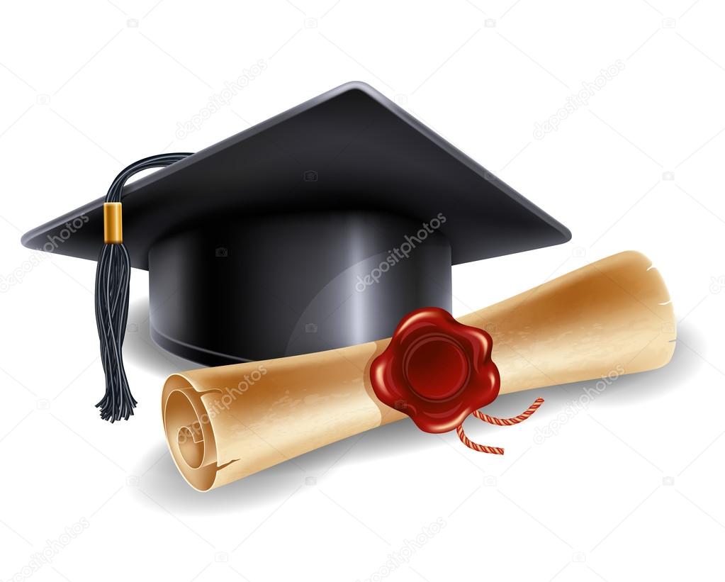 Graduation Diploma Vector