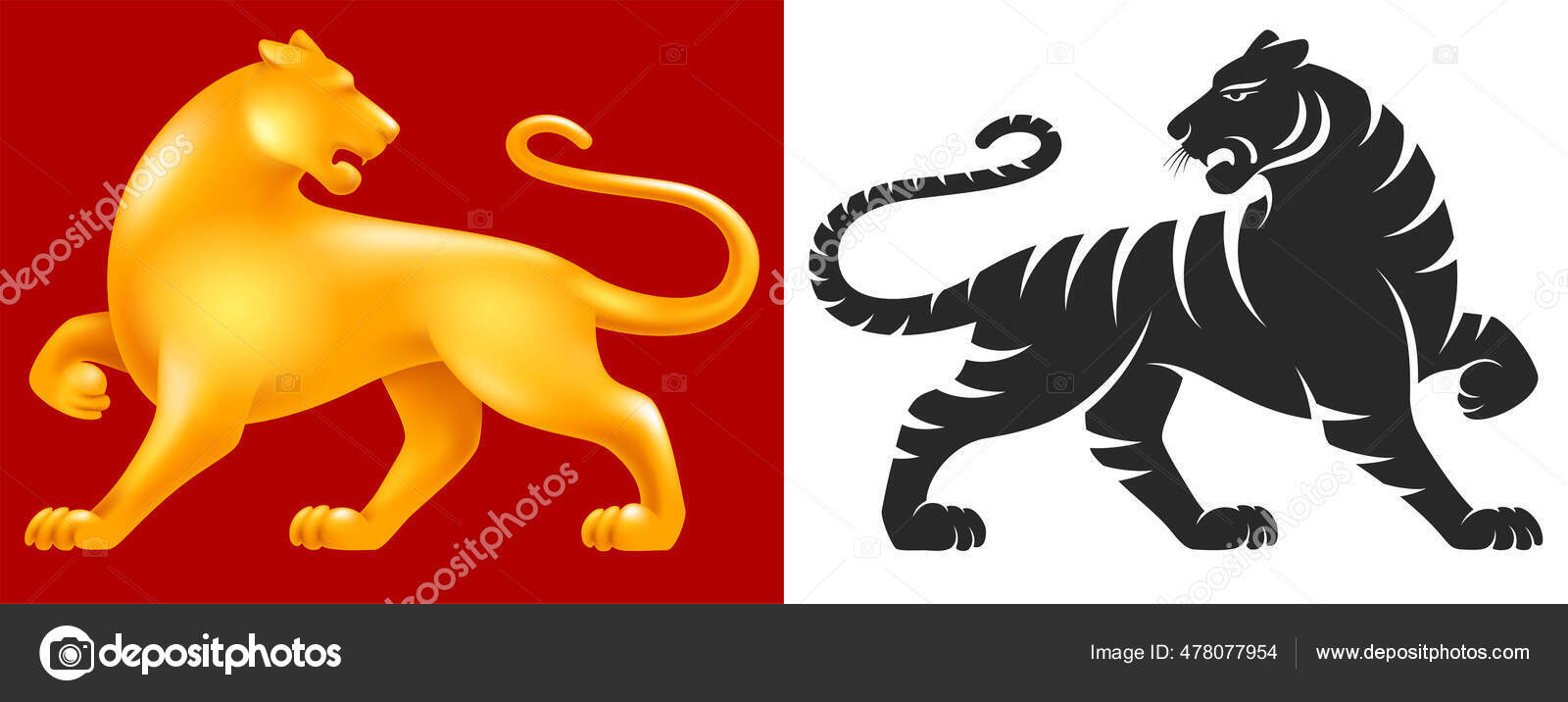 Chinese Zodiac Symbols Tiger